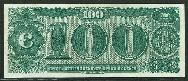 Fr.377, 1890 $100 Treasury Note, "Watermelon" (Sold)