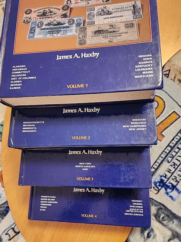 U.S. Obsolete Bank Notes 1782-1866 by James A. Haxby