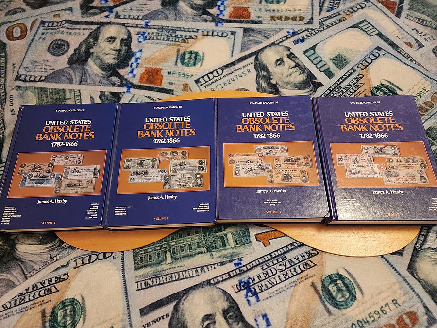 U.S. Obsolete Bank Notes 1782-1866 by James A. Haxby