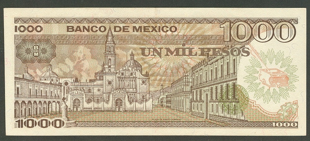 NEW - Mexico, P-85, 1985 1000 Pesos, Gem CU